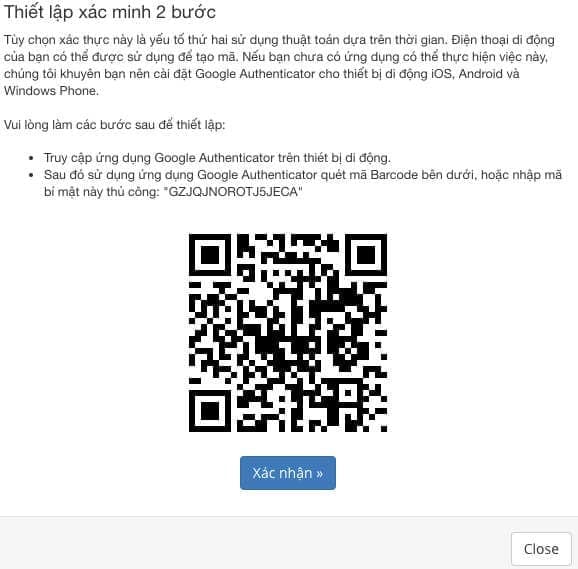 Enable 2-factor authentication to protect your AZDIGI account - AZDIGI Blog