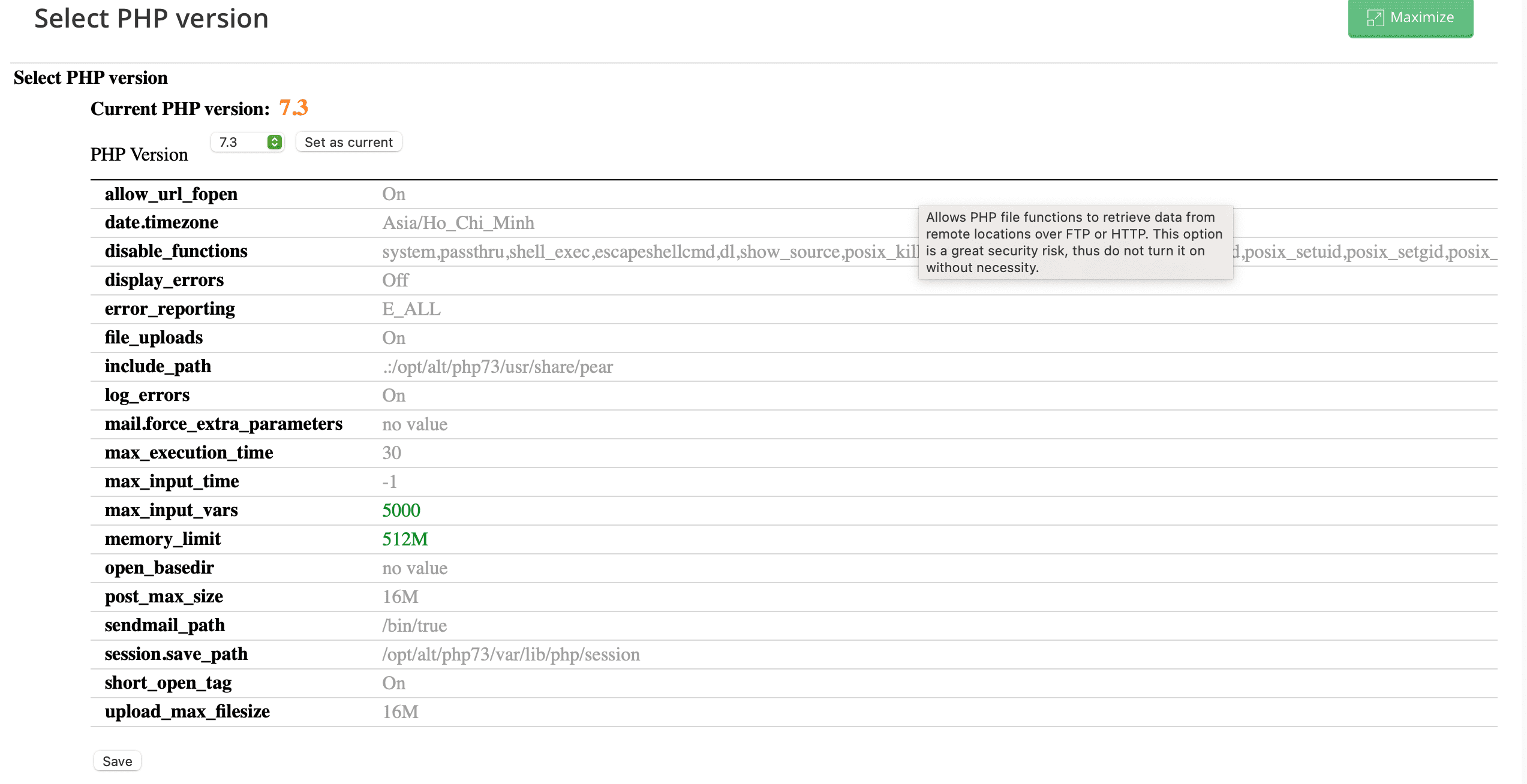 Change the PHP version on SEO Hosting with 3 steps - AZDIGI