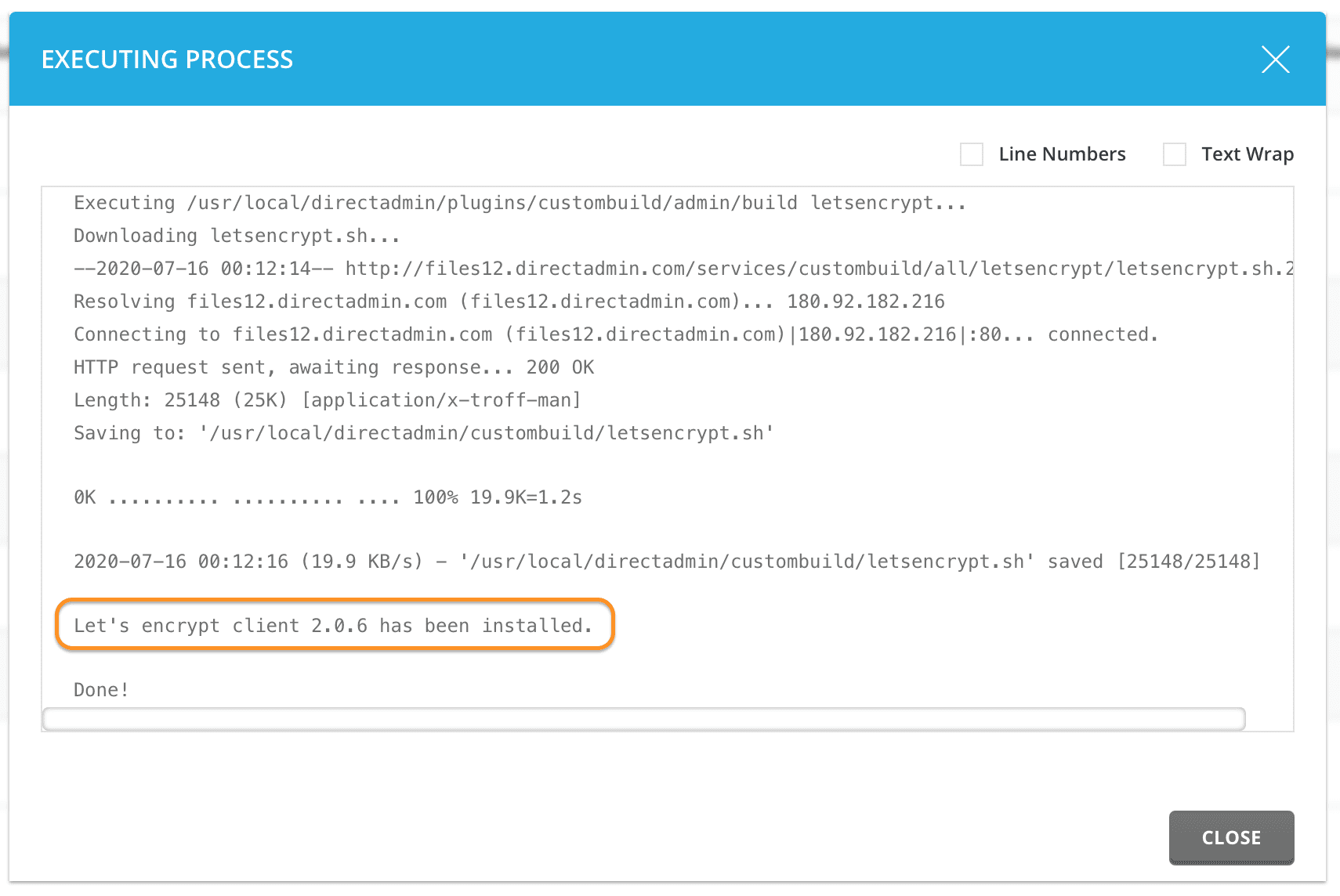 Nâng cấp Let's Encrypt Client DirectAdmin bằng 2 cách