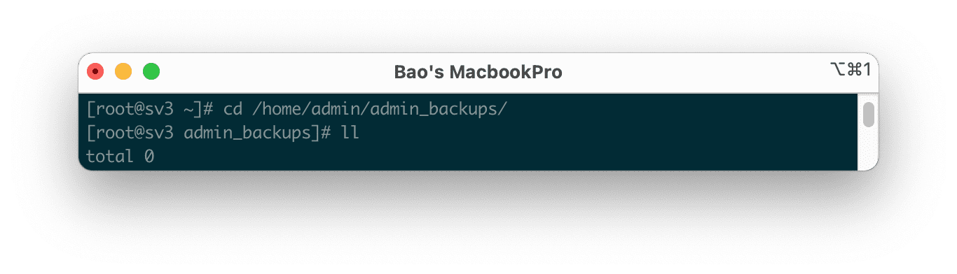 How to back up DirectAdmin with command line with 2 cases