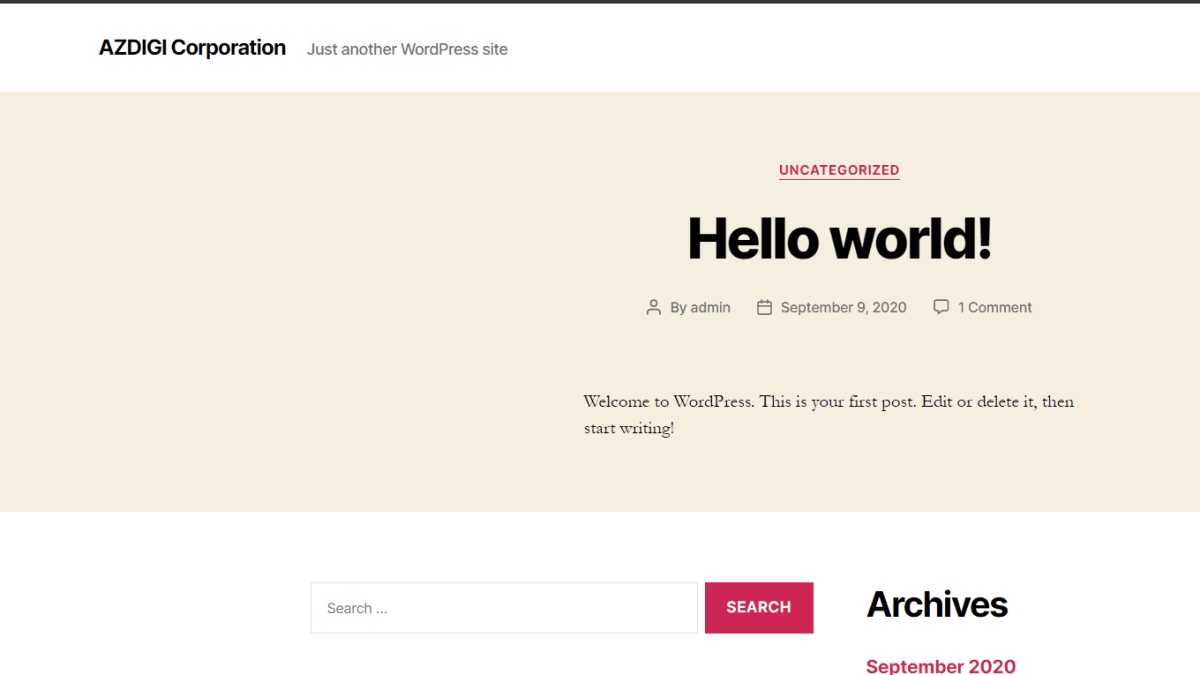 How to install a WordPress website with WP-CLI - AZDIGI Blog
