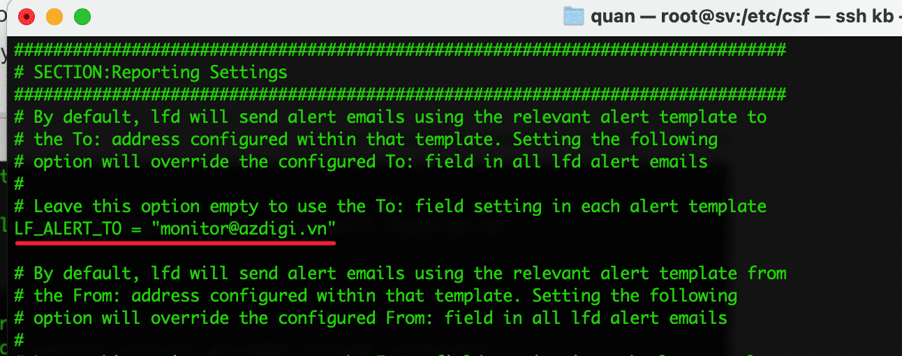 Explain and use CSF (ConfigServer & Firewall) - AZDIGI Blog
