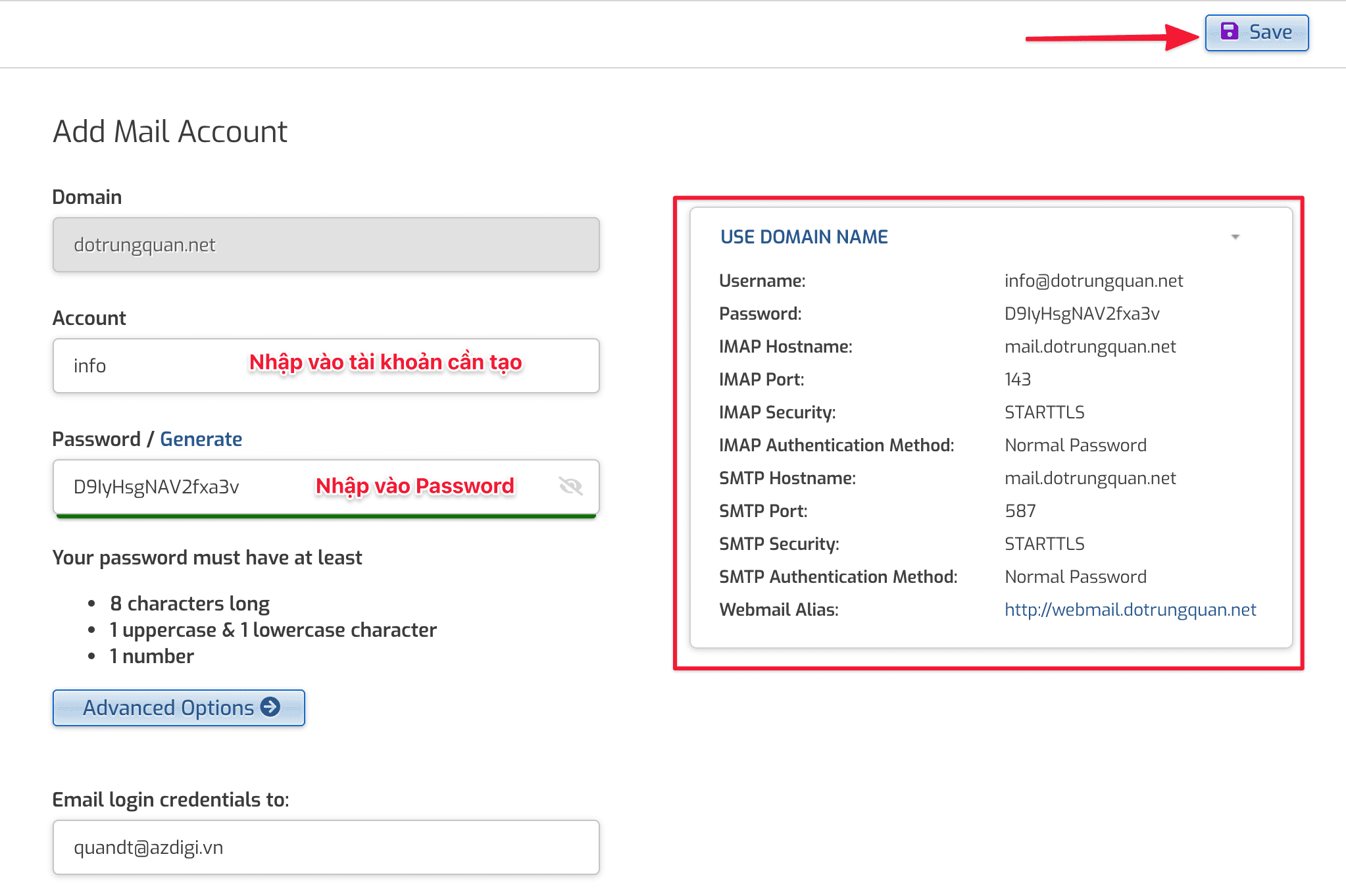 How to create an Email on HestiaCP with 3 steps