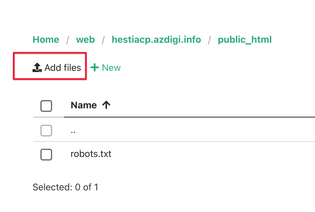 How to transfer website data to HestiaCP with 6 steps