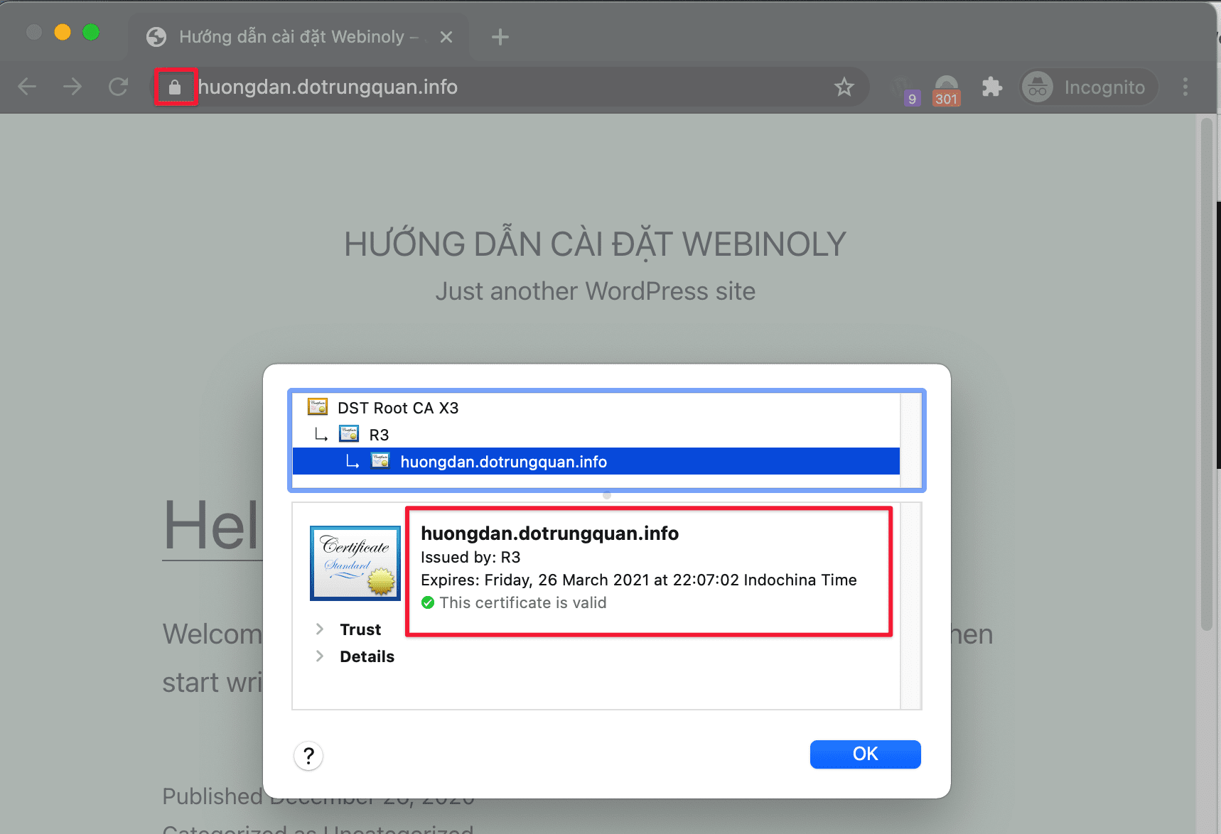 How to install WordPress on Webinoly - AZDIGI Blog