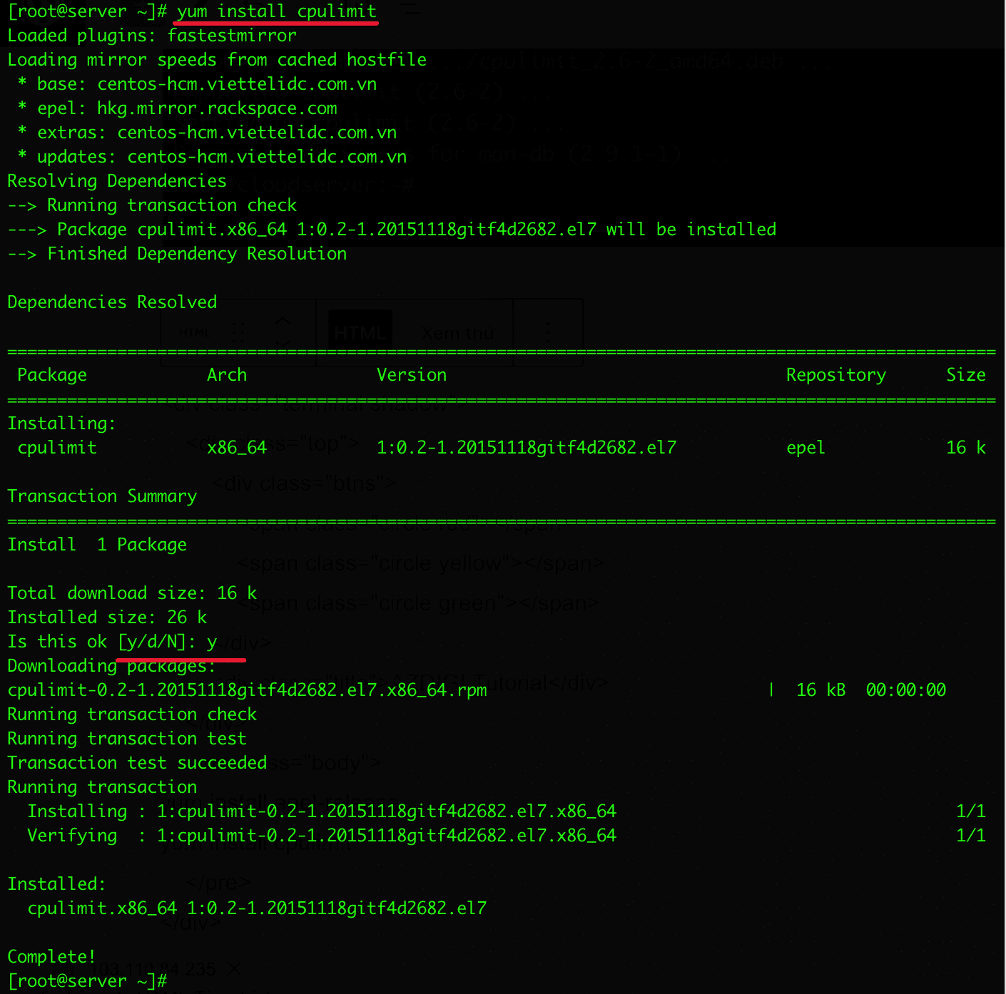 Controlling and Limiting CPU Usage of a Process with CPULimit