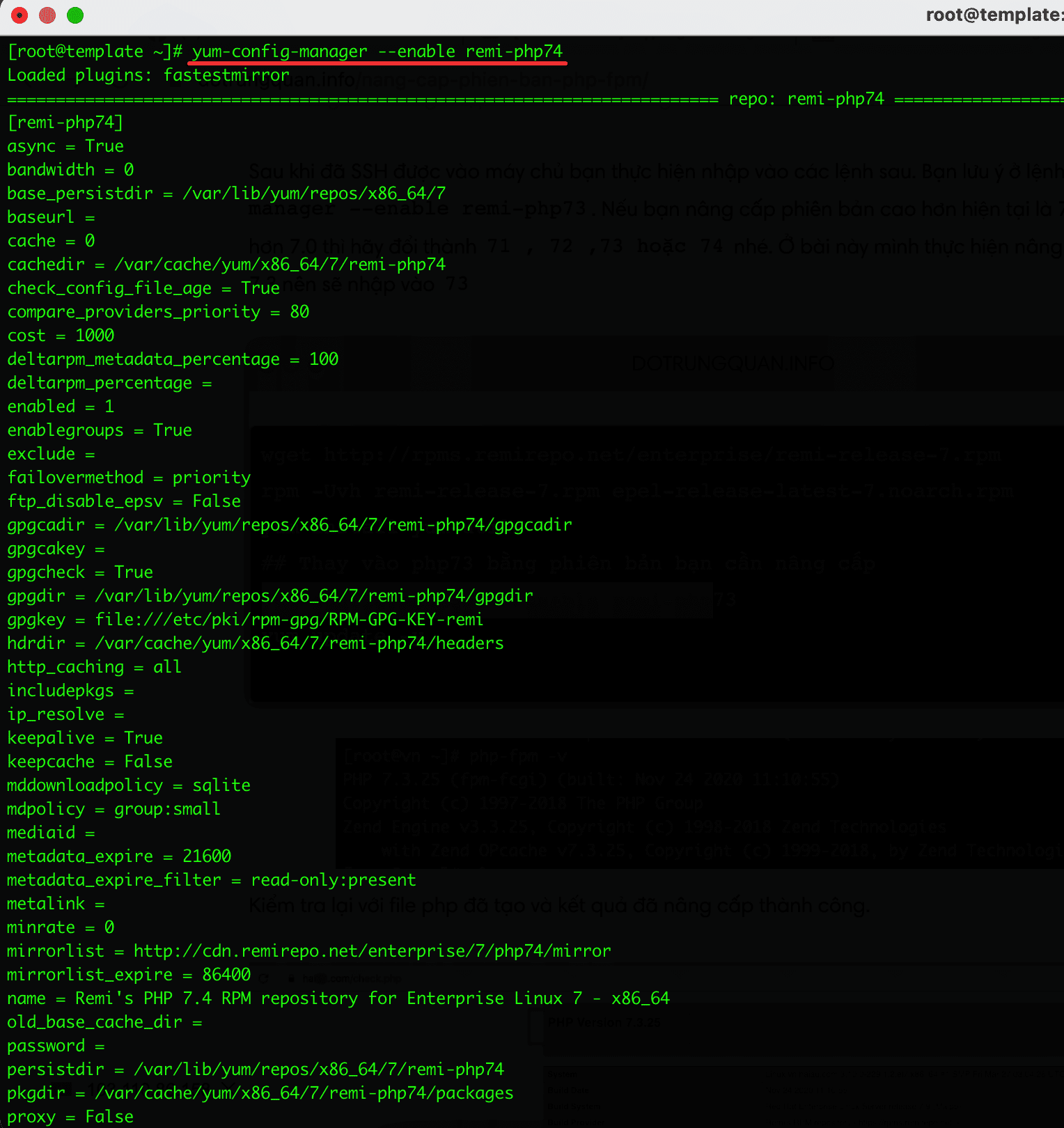 Hướng dẫn nâng cấp phiên bản PHP-FPM trên CentOS 7 (Upgrade PHP-FPM) trong 3 bước