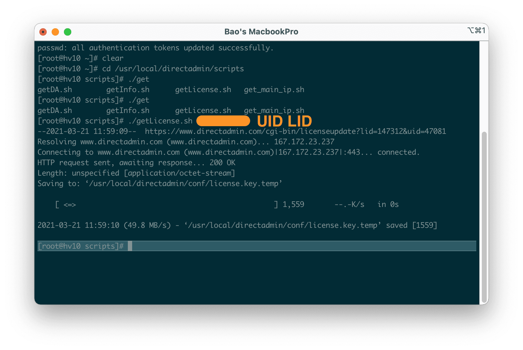 #1 Thay đổi địa chỉ IP DirectAdmin - AZDIGI Blog