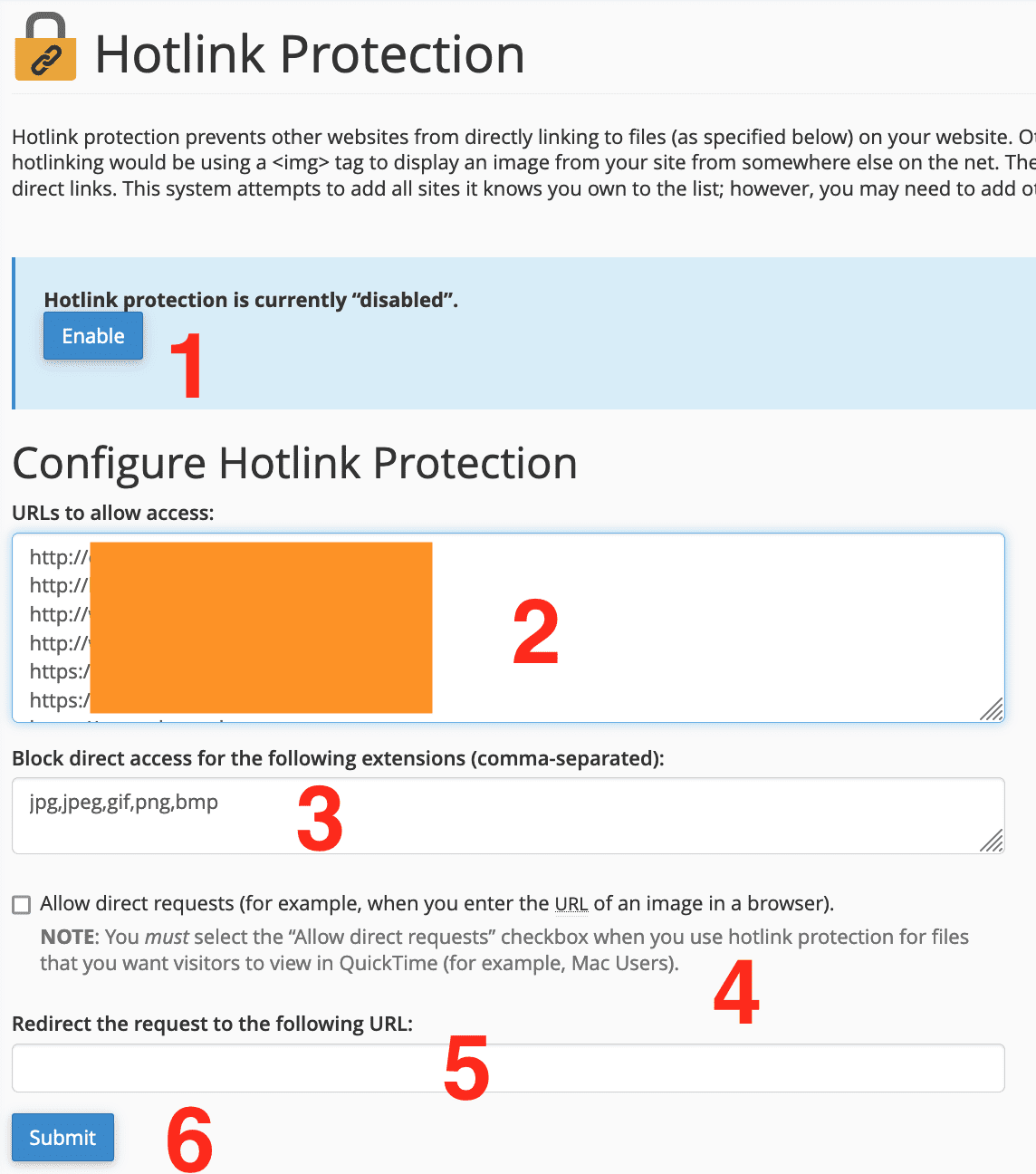 How to use Hotlink Protection on aaPanel to prevent image embedding ...