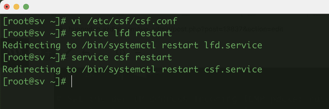How to disable the Ping command on Linux - AZDIGI Blog