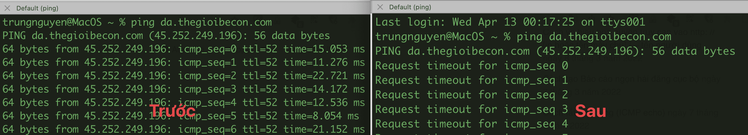 How to disable the Ping command on Linux - AZDIGI Blog