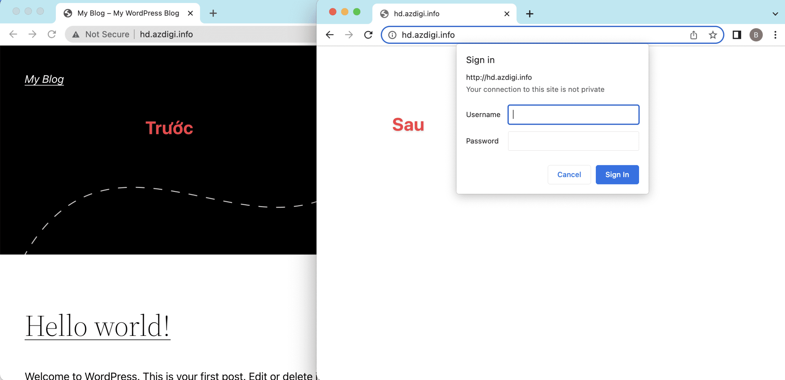 How to set up Password Protected Directories on DirectAdmin - AZDIGI Blog