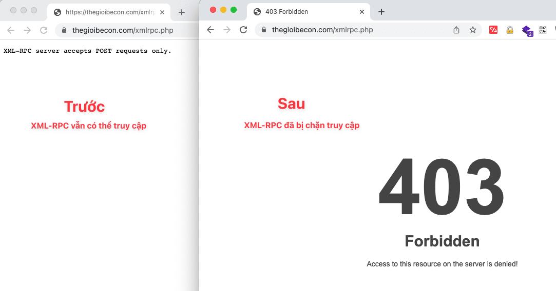 How to disable XML-RPC on WordPress - AZDIGI Blog