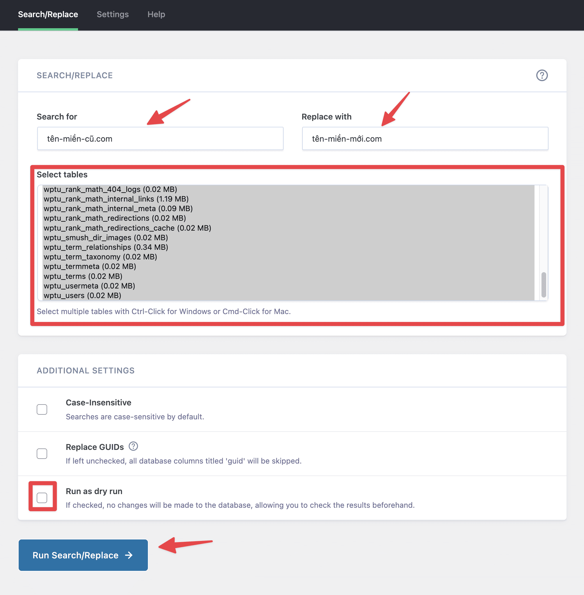 Change WordPress website address - AZDIGI Blog