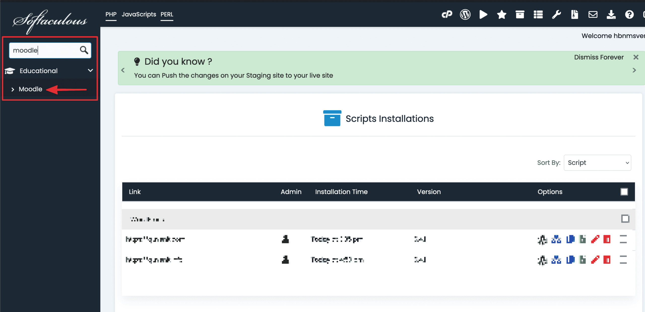 Hướng dẫn cài Moodle trên cPanel bằng Softaculous - AZDIGI Blog
