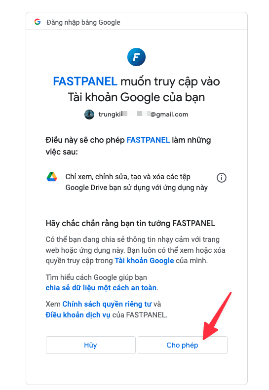 Hướng dẫn backup dữ liệu FastPanel lên Google Drive - AZDIGI Blog