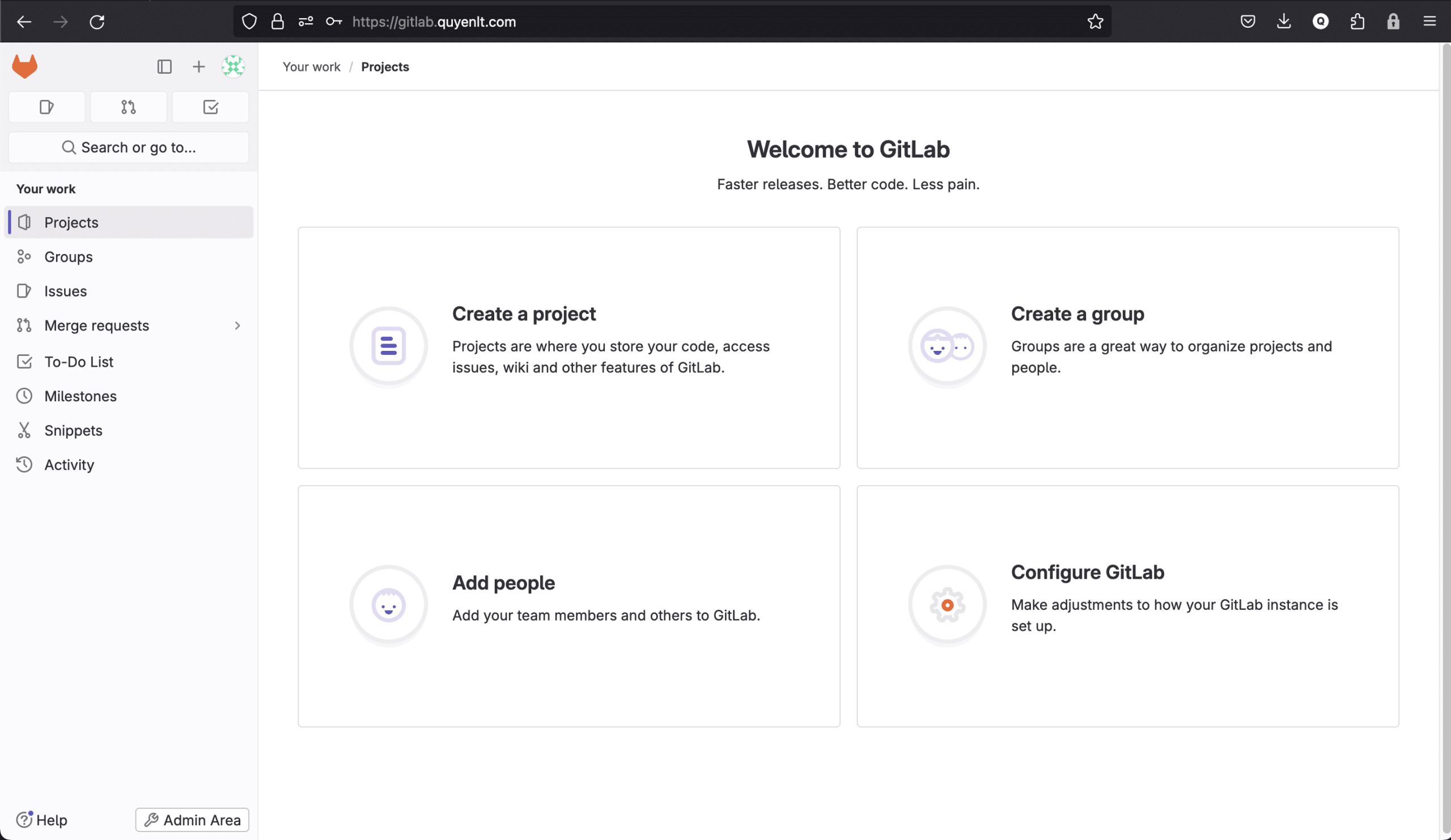 Hướng dẫn cài GitLab trên AlmaLinux - AZDIGI Blog