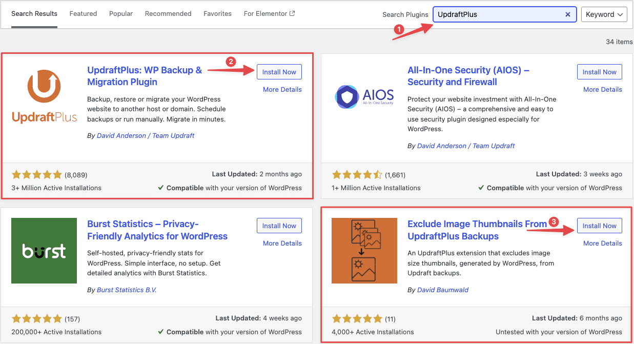 Backup dữ liệu Wordpress lên S3 bằng plugin UpdraftPlus - AZDIGI Blog