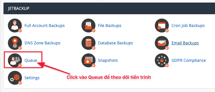 How to restore Hosting data with JetBackup - AZDIGI Blog
