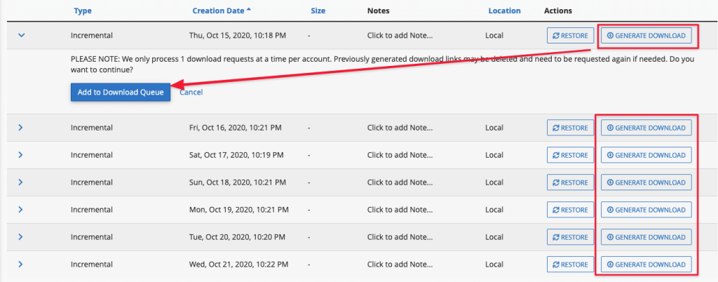 How to restore Hosting data with JetBackup - AZDIGI Blog