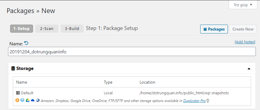 How to transfer data using Duplicator – WordPress Migration Plugin ...