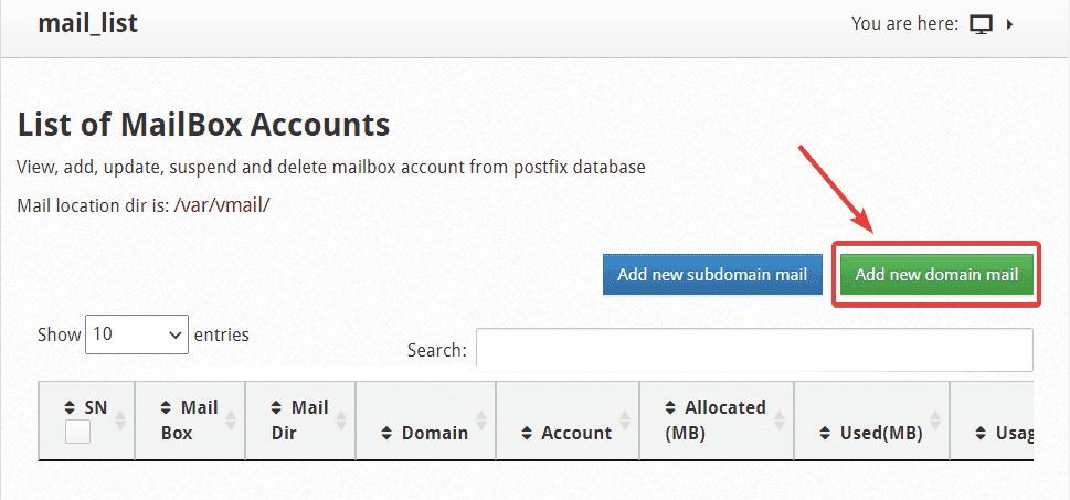 How to create an Email on Centos Web Panel (CWP) with 2 steps