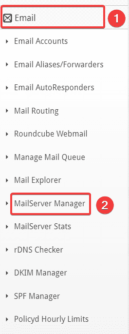 How to configure DKIM SPF DMARC on Centos Web Panel (CWP) with 4 steps