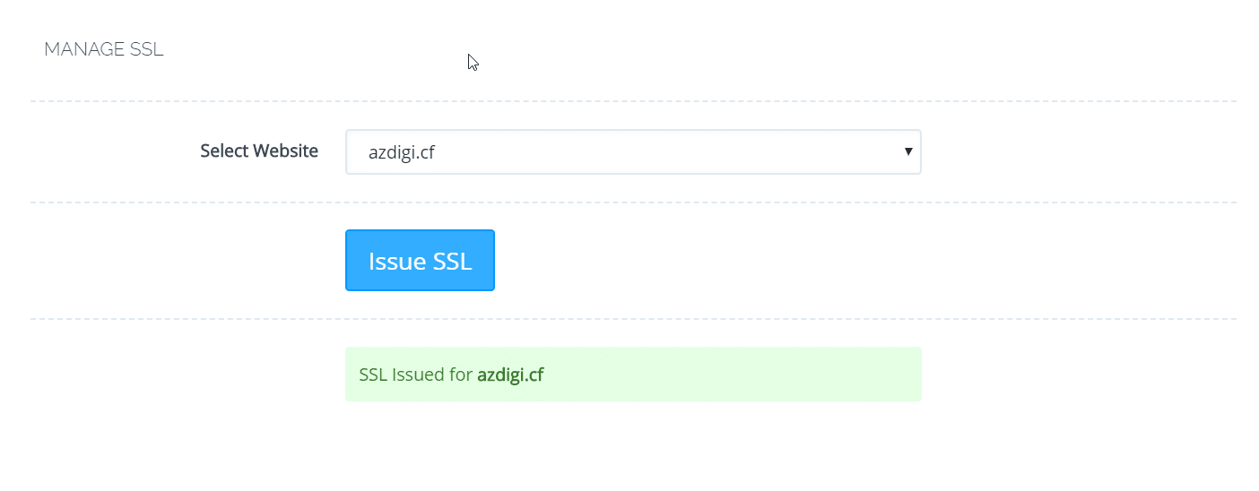 Install Free SSL on CyberPanel - AZDIGI Blog