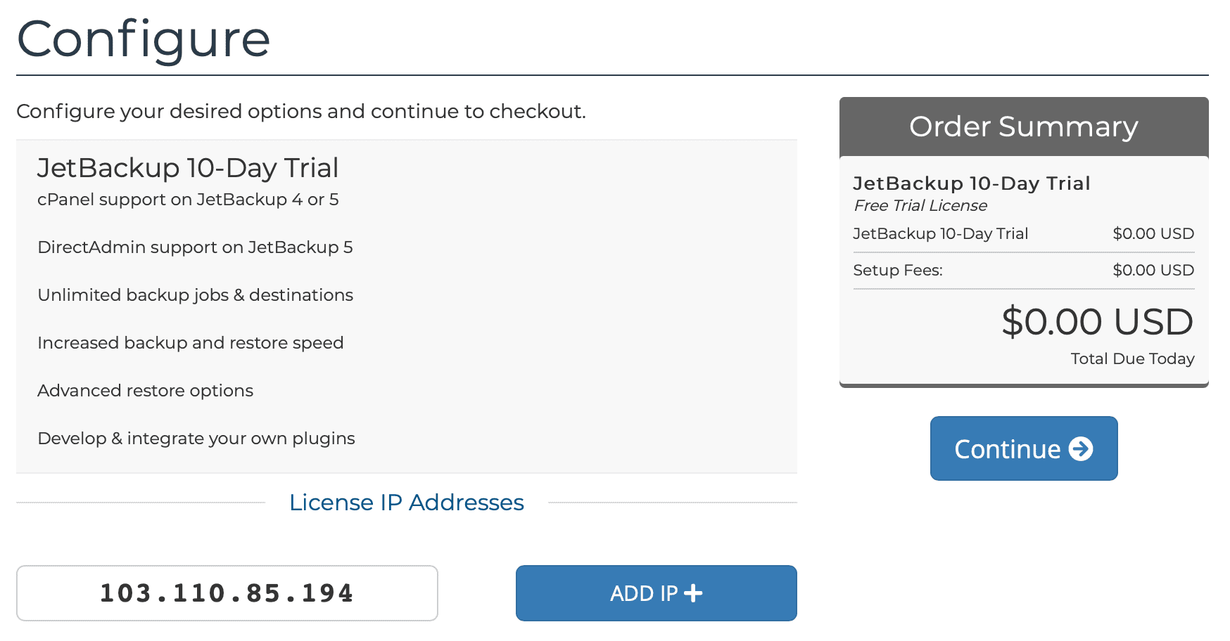 How to install Jetbackup into DirectAdmin with 3 steps