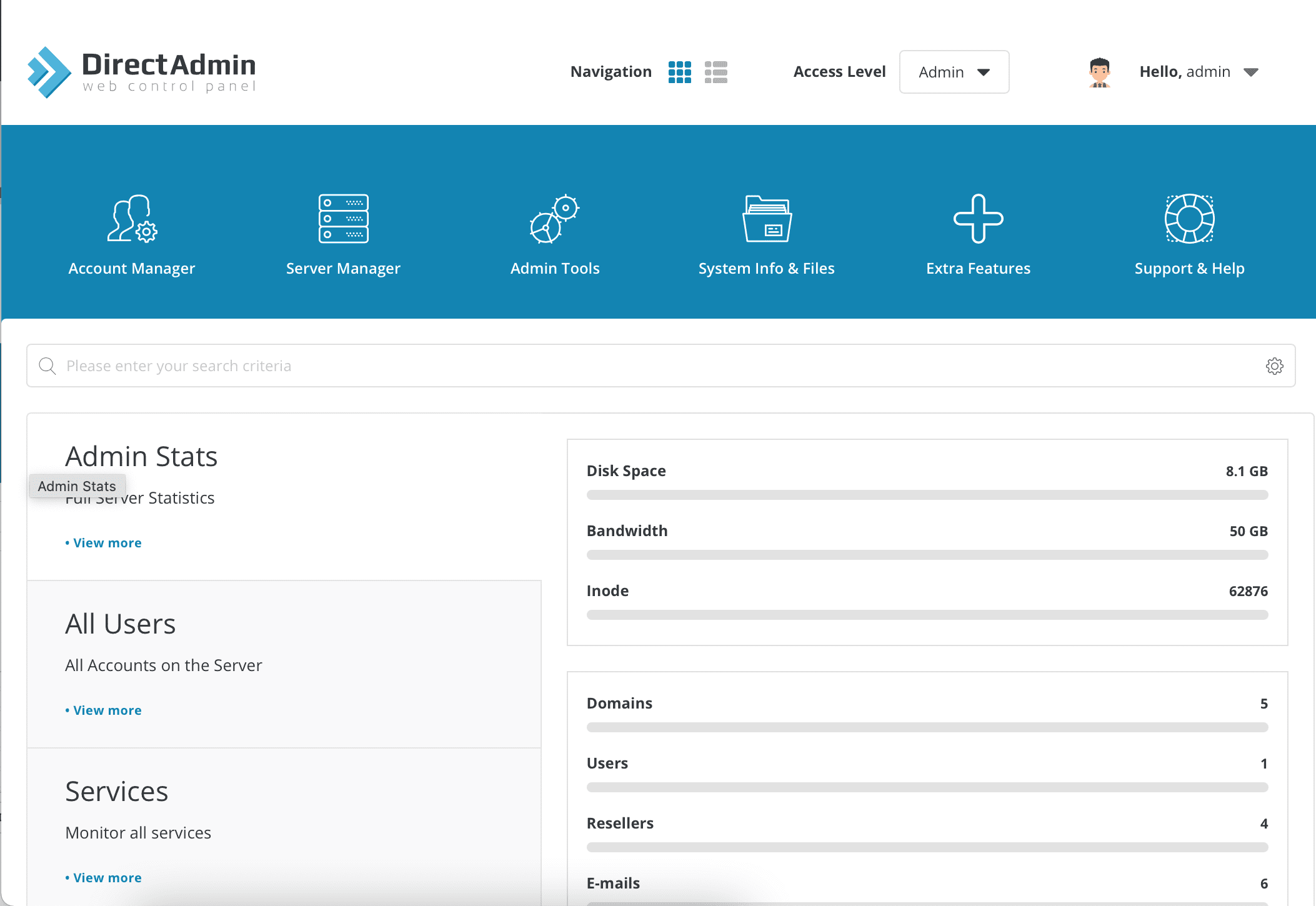 Increase the upload file size limit on DirectAdmin's File Manager with 3 steps