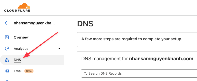 How to use DNS on CloudFlare - AZDIGI Blog