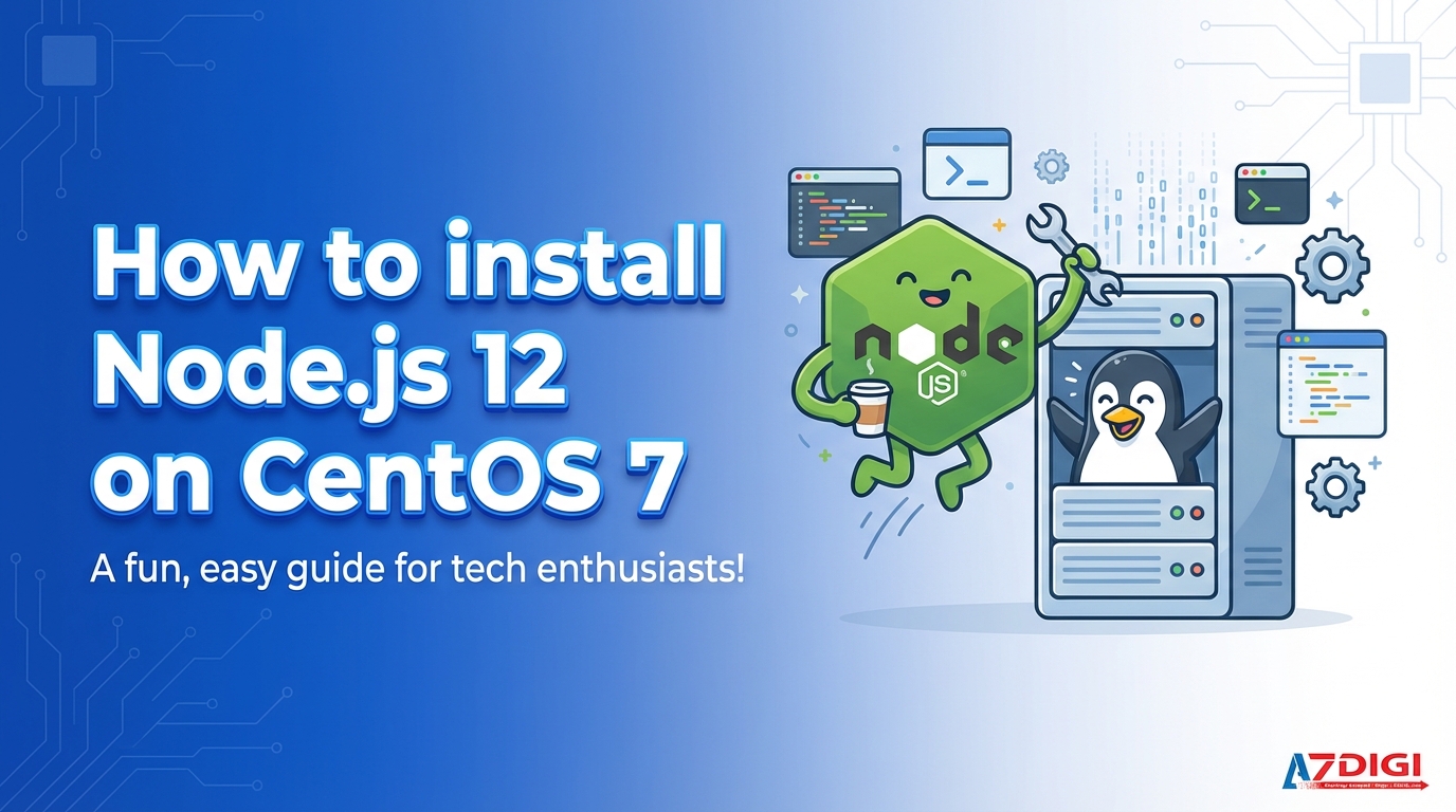 How to install Node.js 12 on CentOS 7 - AZDIGI Blog