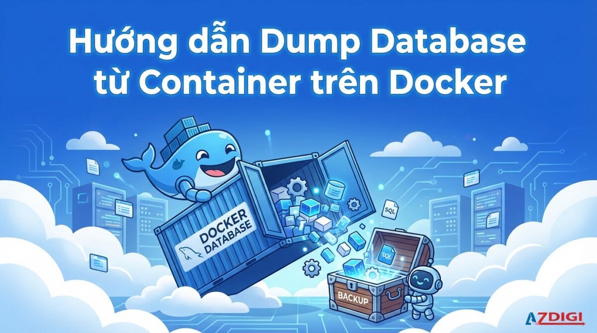 Hướng dẫn Dump Database từ Container trên Docker - AZDIGI Blog