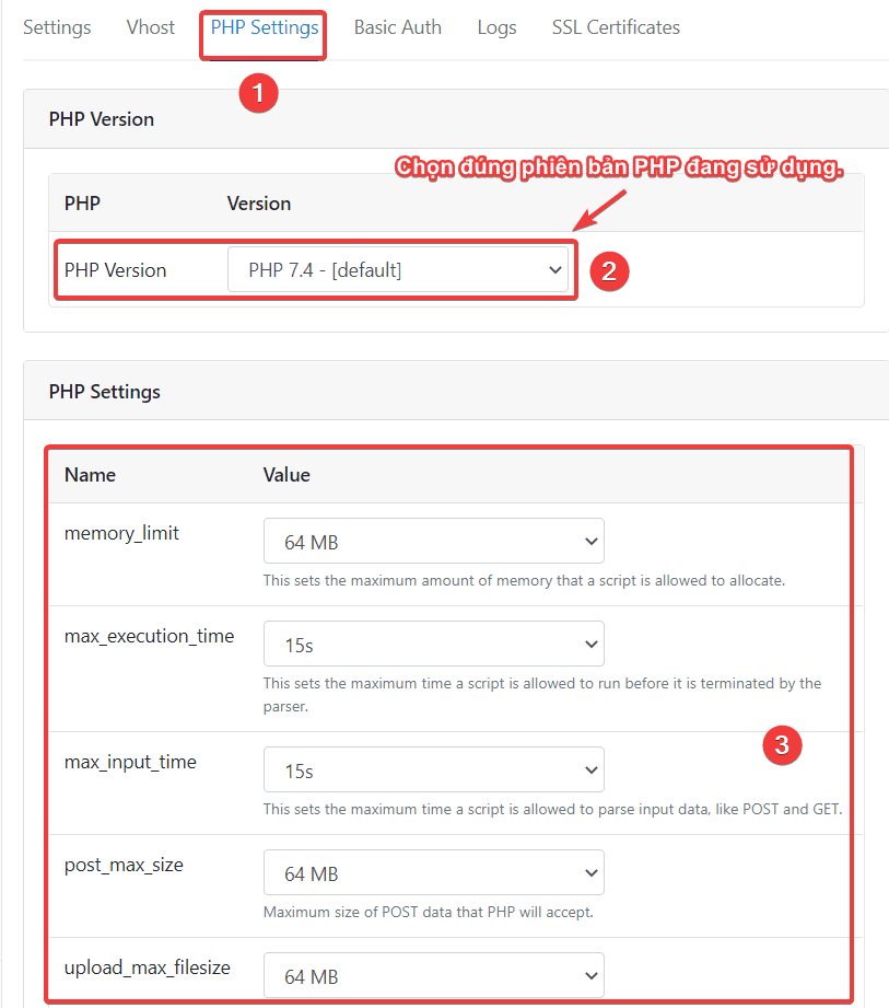 Change the PHP version and configuration on CloudPanel with 2 steps