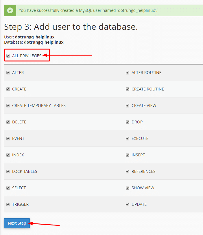 [cPanel] Hướng dẫn cách tạo MySQL Database - AZDIGI Blog