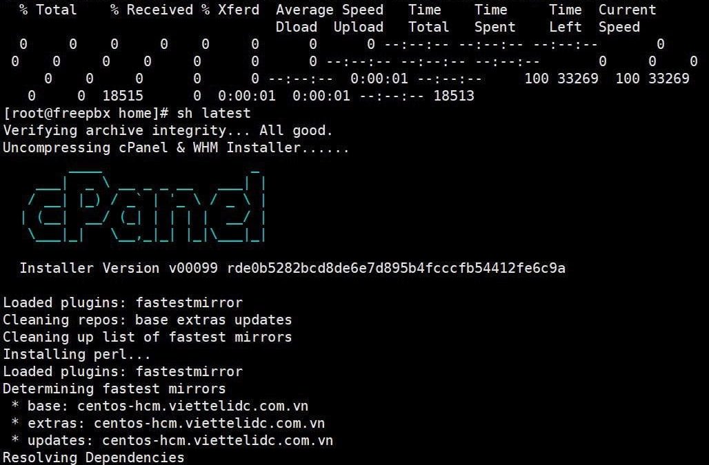 How to install WHM/cPanel on CentOS 7 - AZDIGI Blog