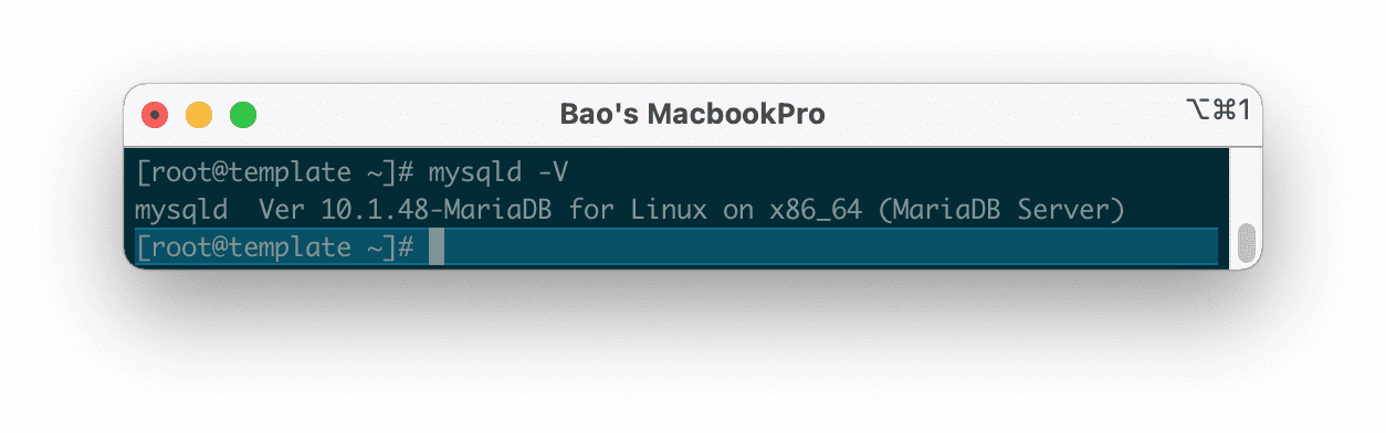 Upgrade the MariaDB version on CentOS Web Panel with 3 steps