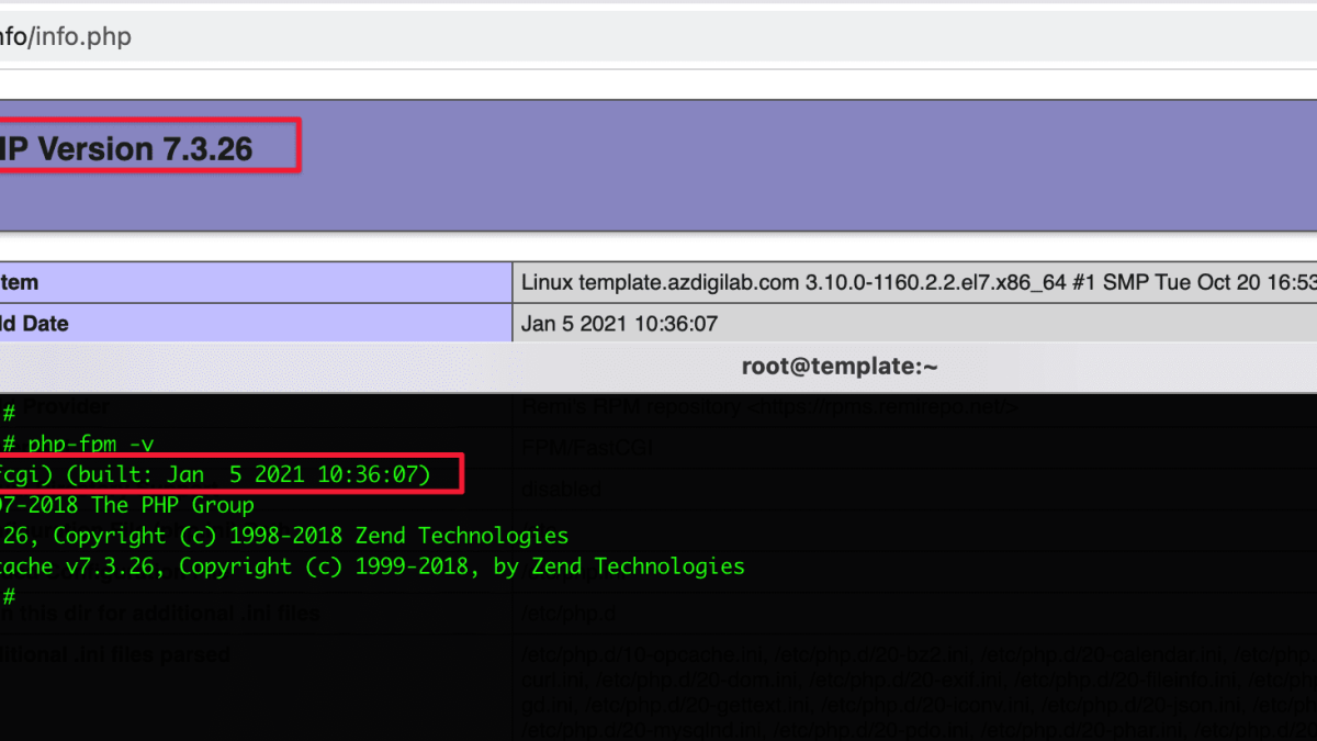 How to upgrade the PHP-FPM version on CentOS 7 with 3 steps