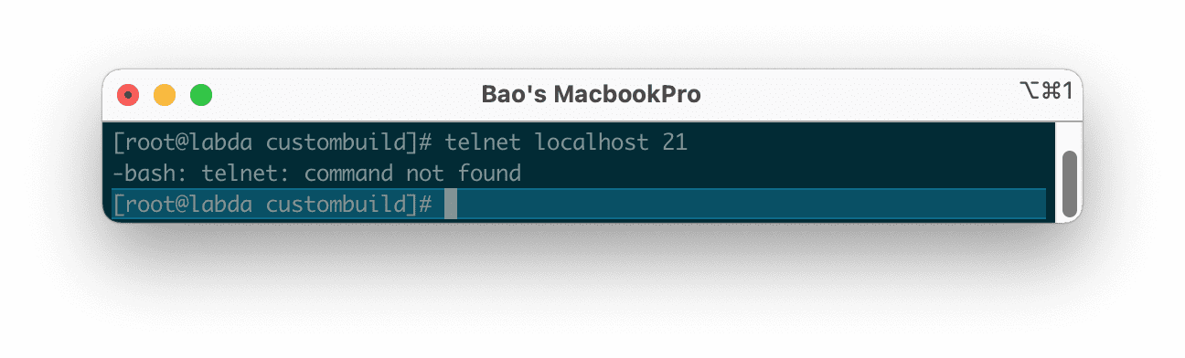 #1 Fix the Telnet command not found error on CentOS, RHEL - AZDIGI KB