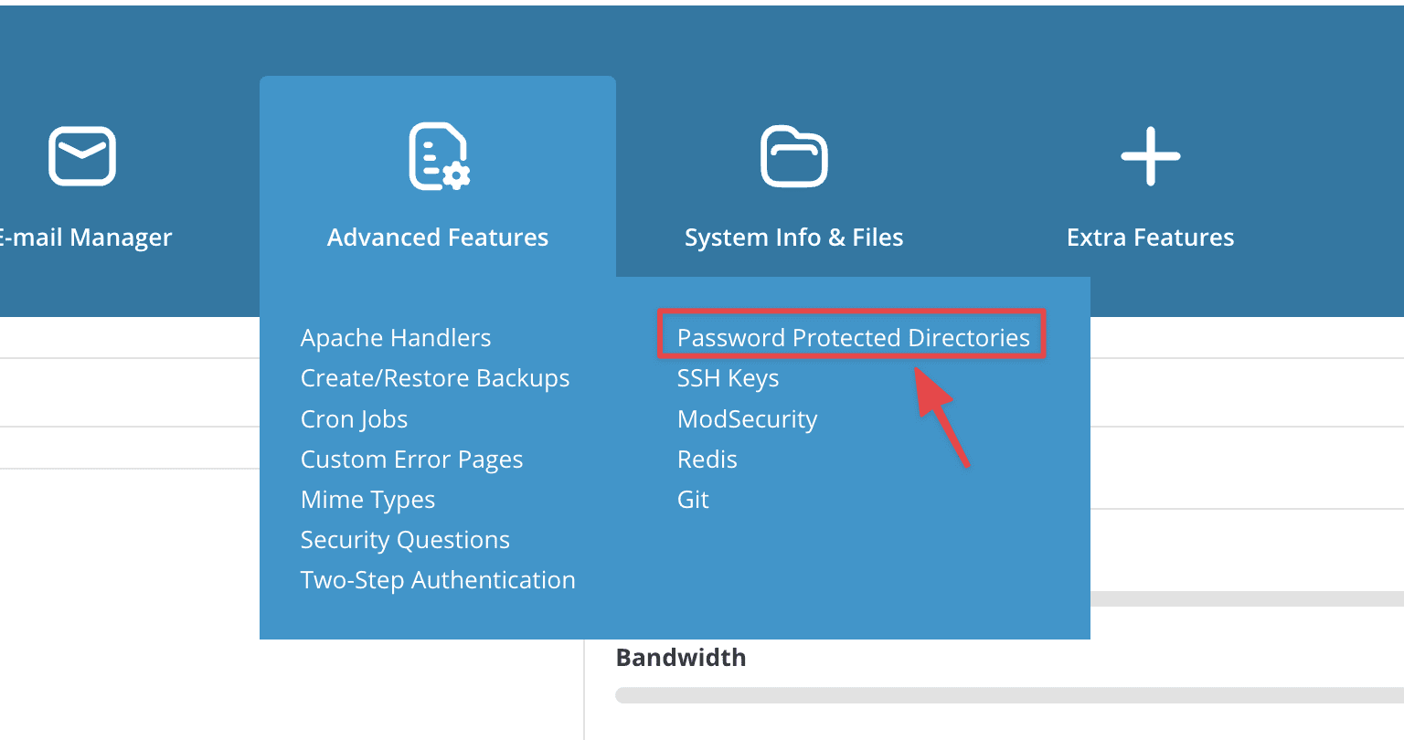 How to set up Password Protected Directories on DirectAdmin - AZDIGI Blog