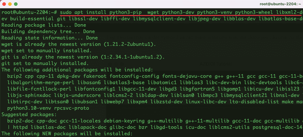 How to install Odoo 15 on Ubuntu 22.04 - AZDIGI Blog