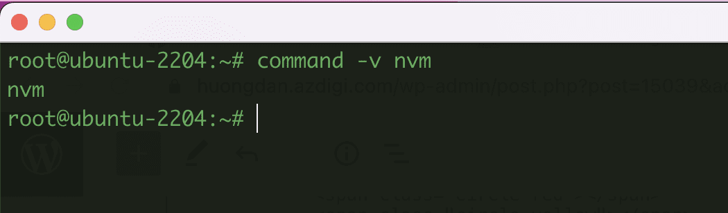 How to install Node.js with NVM on Ubuntu 22.04 - AZDIGI Blog